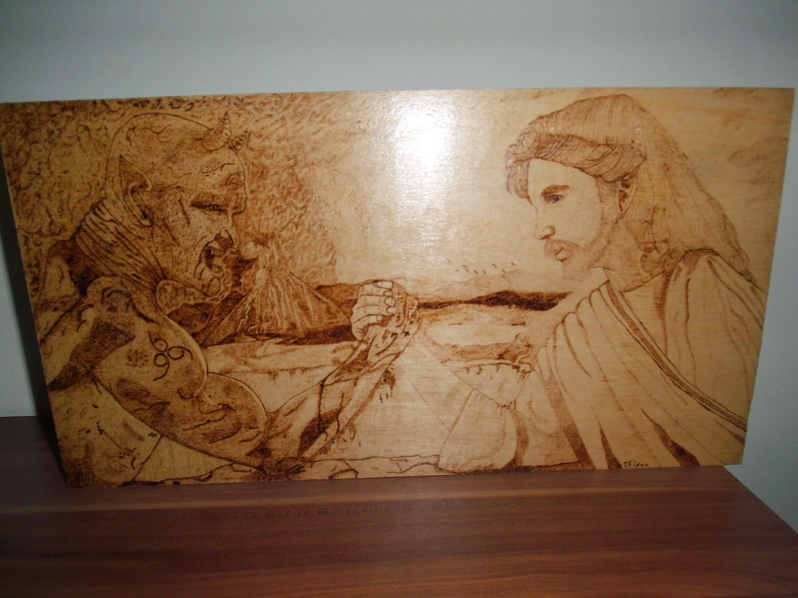TB Pyroart Creations: ''Dark and light'' - Pyrography on wood ...
