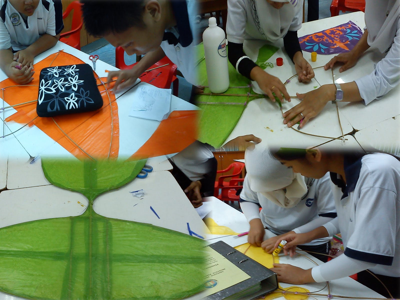 SENI VISUAL-Laman Ilmu Dan Kreativiti: Proses Pembuatan Wau Tradisional