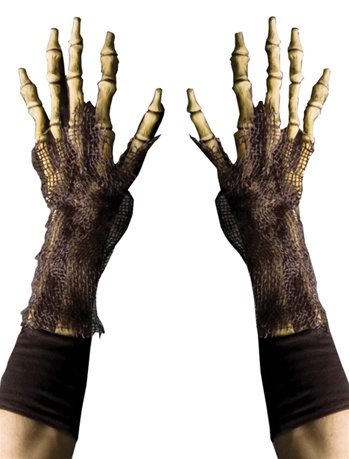 World Of Fashion: scary halloween hand gloves