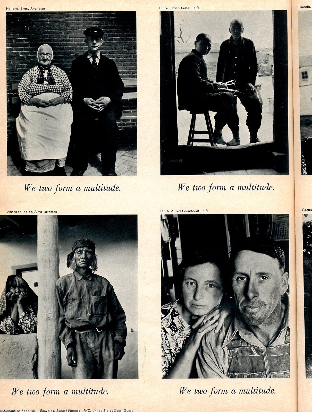 Emily's Photography Blog: The Family of Man.