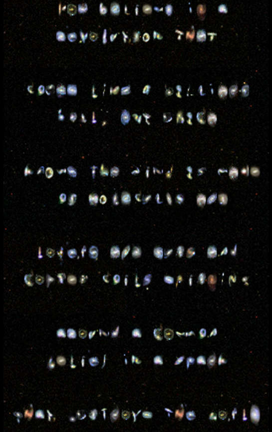 Galaxy Poetry | Lost in Transcription