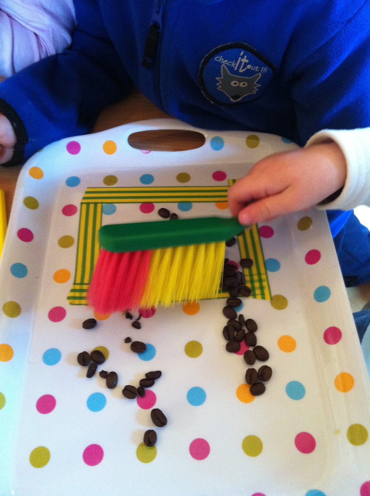 The Guilletos Playful Learning: To your dustpans and brushes!!