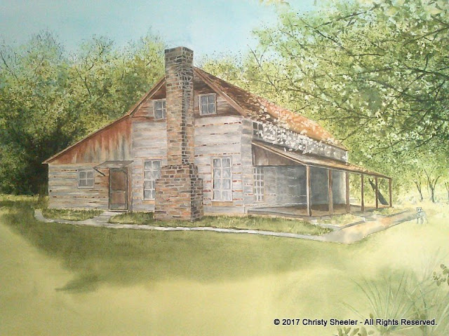 She Must Make Art : The Ivy Ranch on the Brazos River: An Art Commission