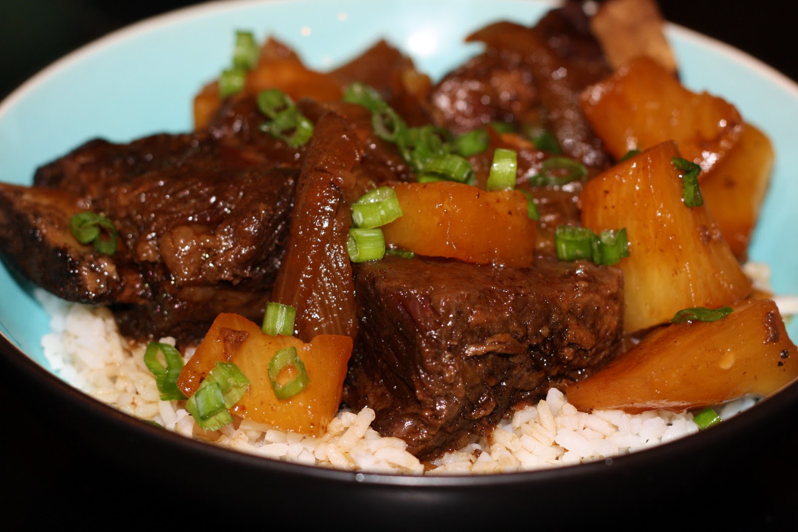 what's for dinner?: Hawaiian-style short ribs... 5 hours and 20 minutes