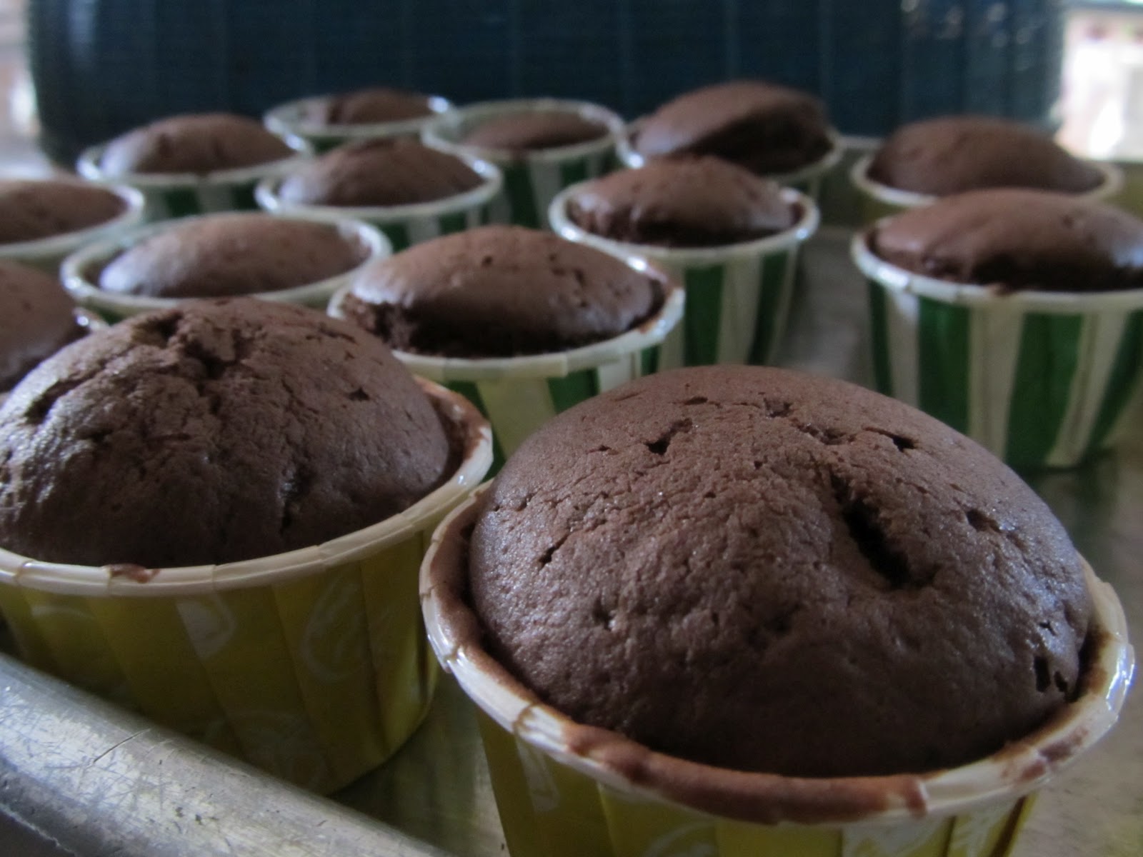 I Am a Lover Not a Fighter: Resepi Kek Cawan Coklat (Sedap sangat).