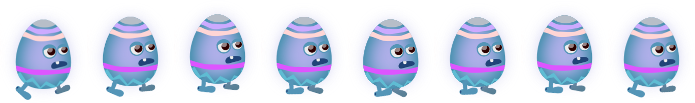 Oculus Quest 2 and A-Frame: Easter egg animated sprite