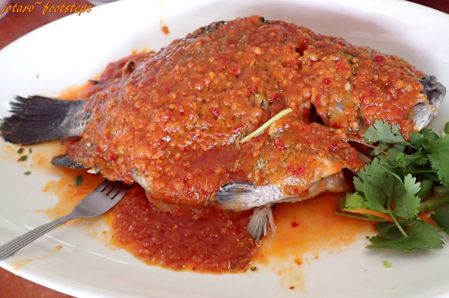 Footsteps - Jotaro's Travels: YummY! - Big Tilapia @ Restaurant Fu Man ...