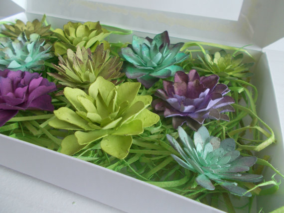 wrap, wrappers and wrapping: Etsy Monday Welcome Spring with Paper Sprouts