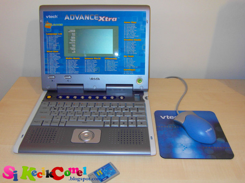 SiKecikComel™: 1316 - VTech AdvanceXtra Laptop [Blue]