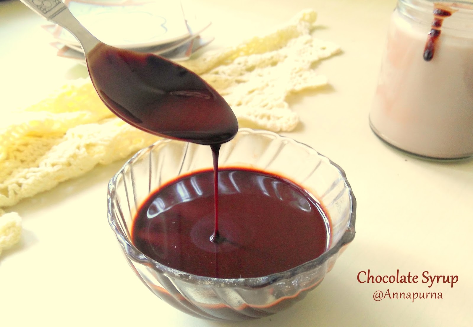 Annapurna: Homemade Chocolate Syrup Recipe