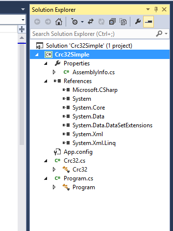 TSM Utilities: Crc32 Implementation in C#