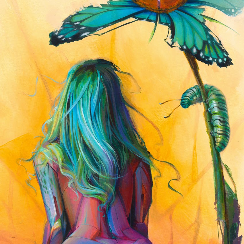 INSIDE THE ROCK POSTER FRAME BLOG: Steven Lopez Butterfly Trap Print ...