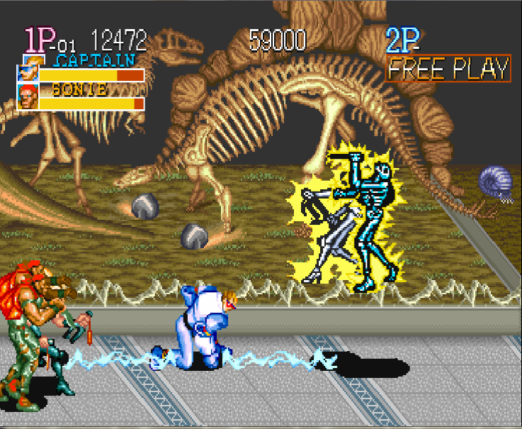 Captain Commando - game rom iso emu ps1 epsxe