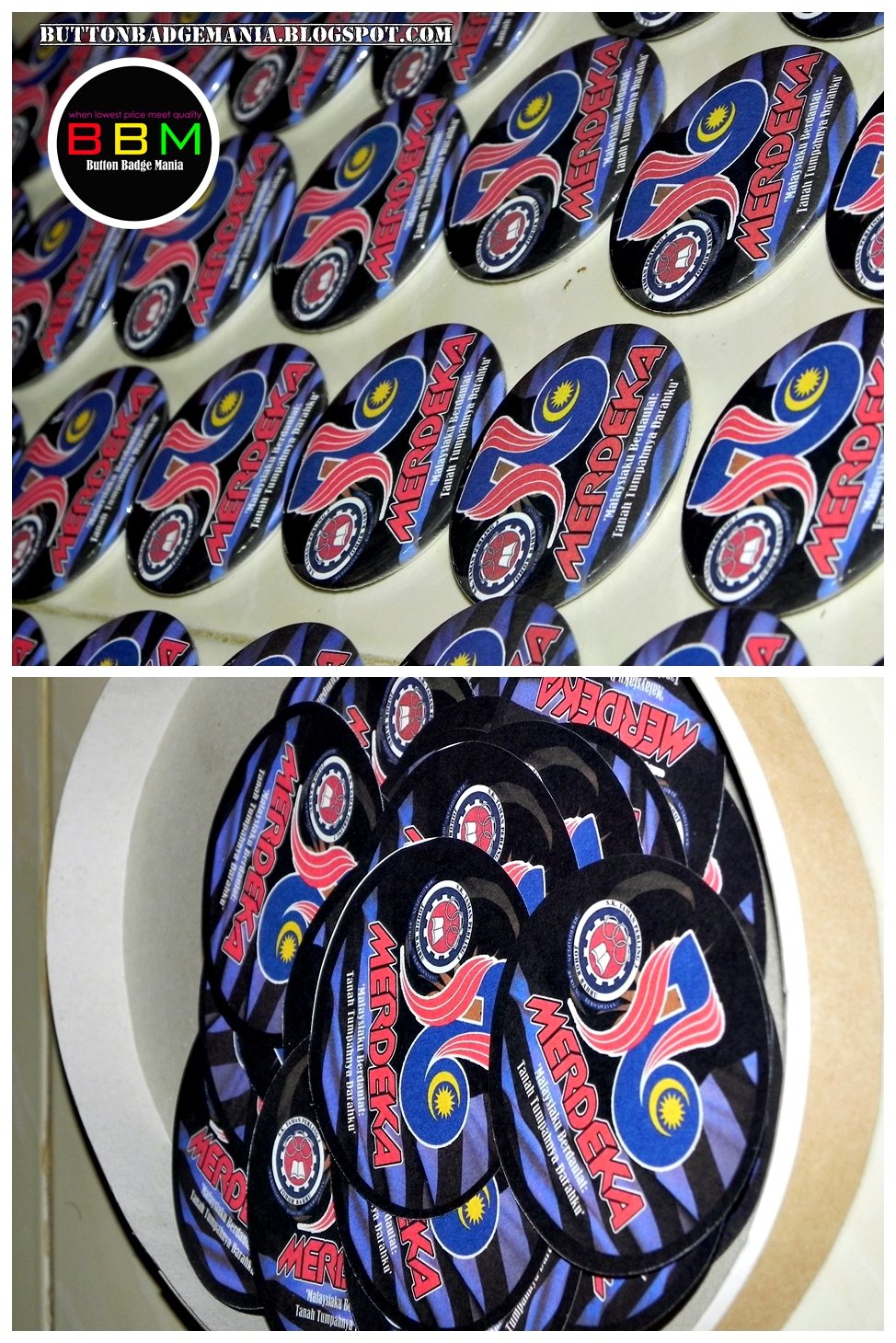 Lagi Button Badge Merdeka ~ Button Badge Mania