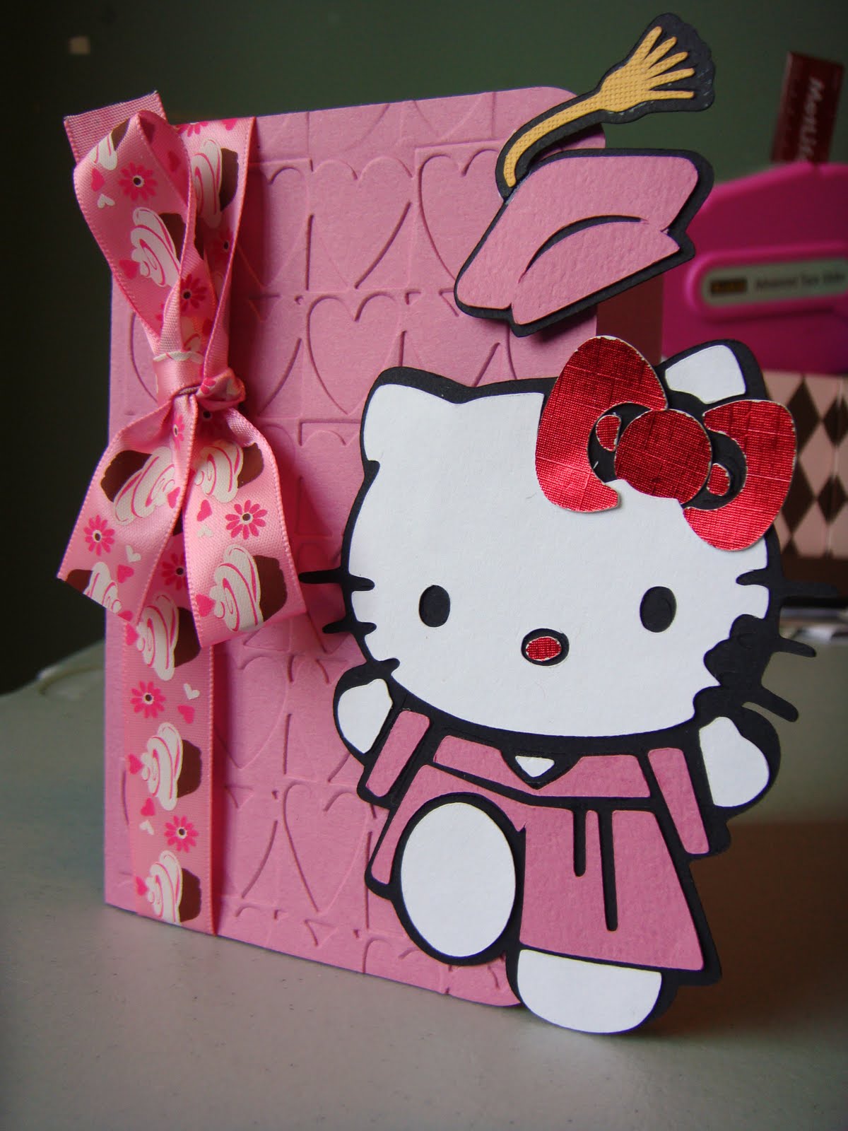 C'est La-Vie Designs Unltd., LLC: Hello Kitty Graduation Card for Zora