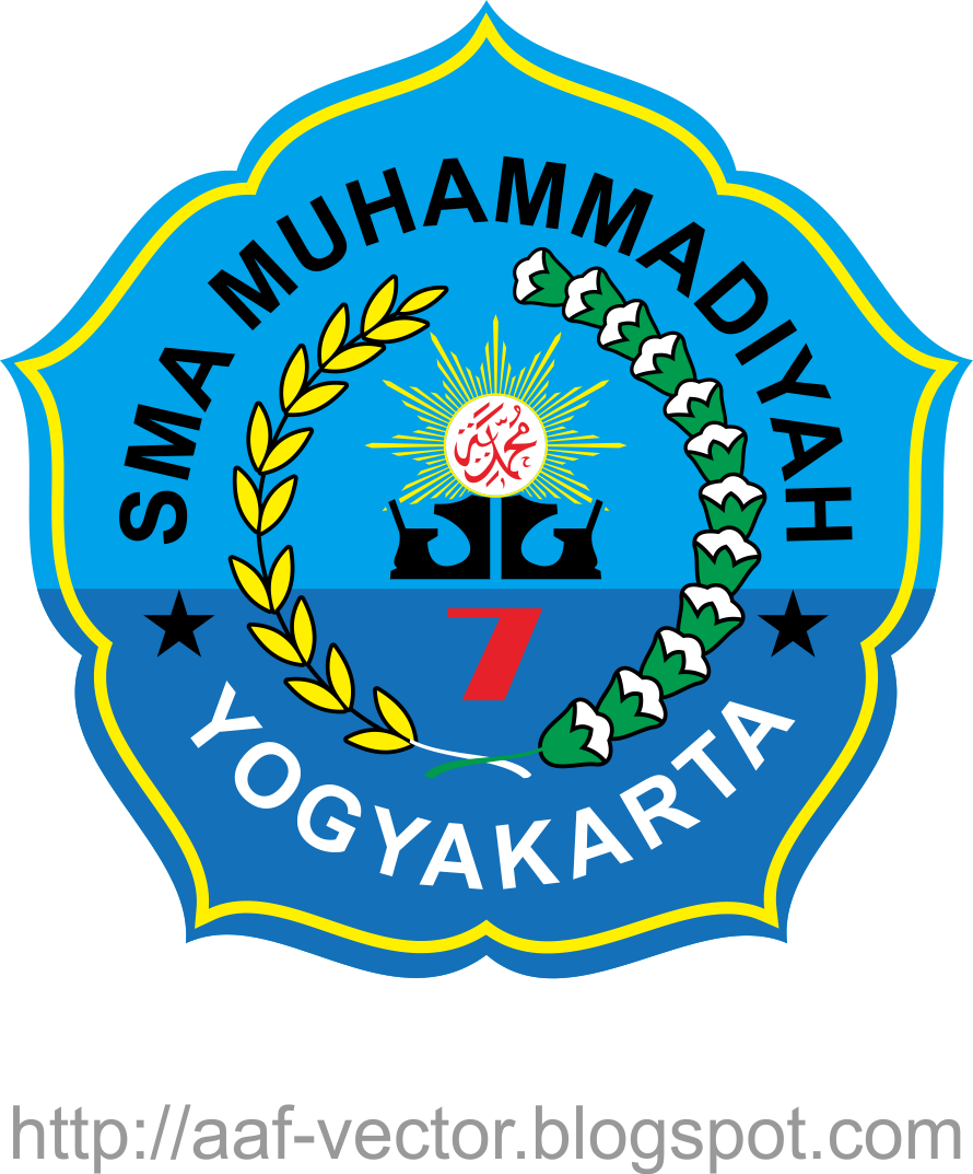Vector Logo: Logo SMA Muhammadiyah 7 Yogyakarta Vector