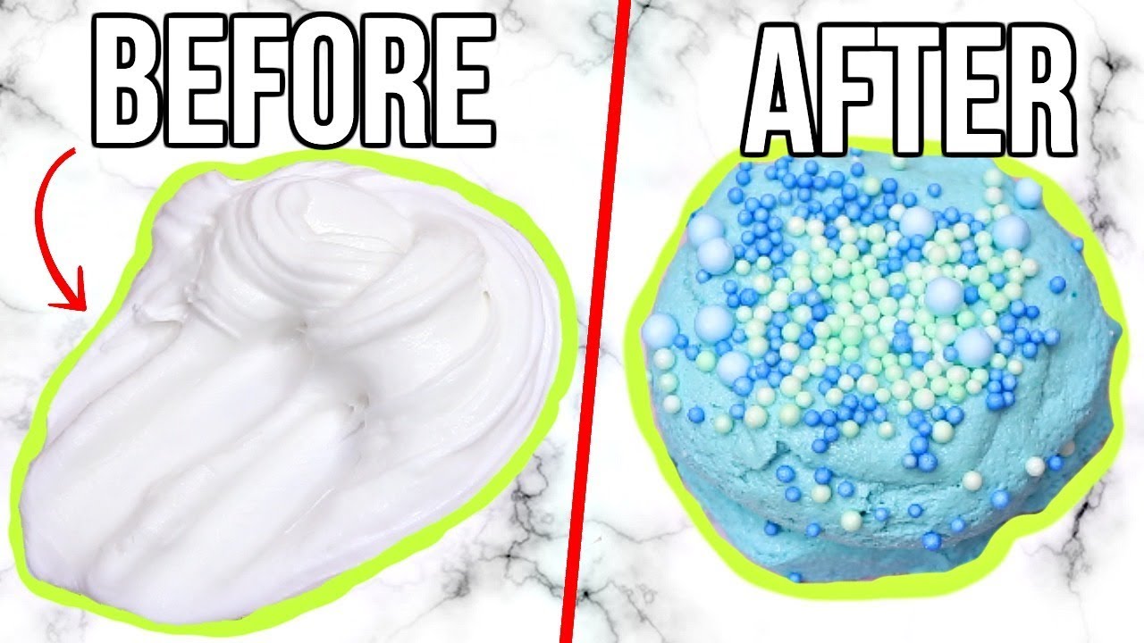COMO HACER UN SLIME MAKEOVER