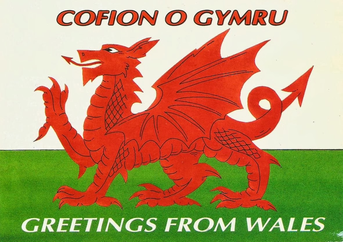 Postcards on My Wall: Flag of Wales
