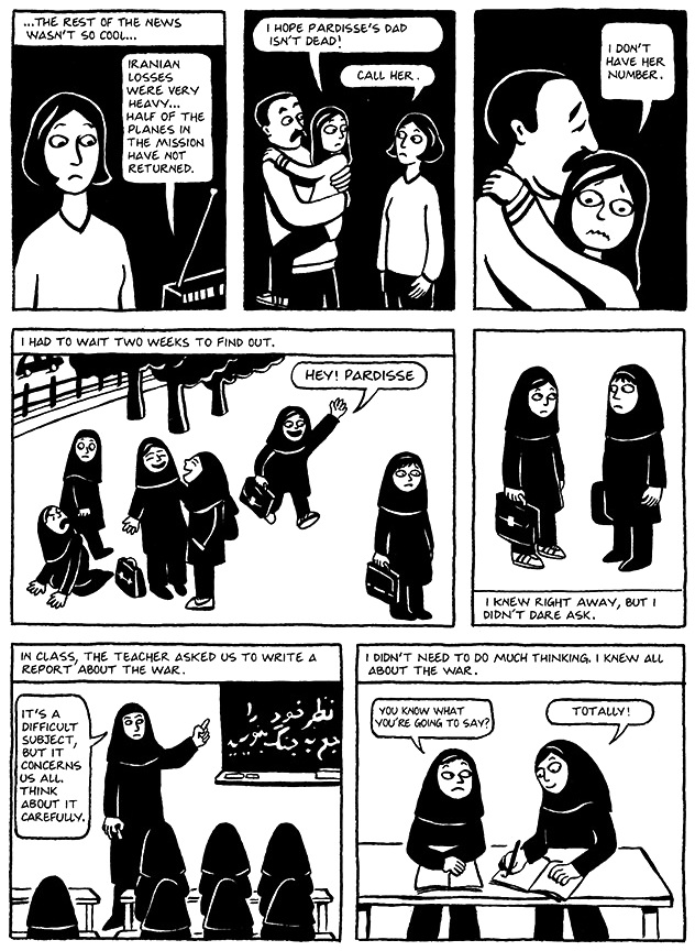 Read Persepolis 1, Section 11: The F-14s, Page 83