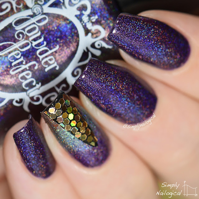 Simply Nailogical: Powder Perfect: Holos from the Hardwicke collection