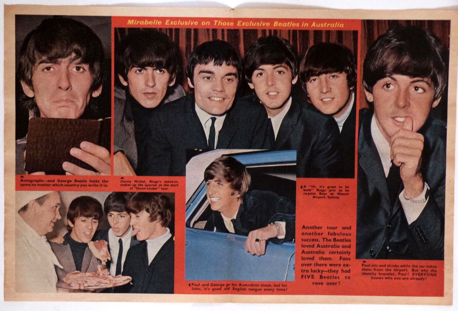 Vintage Beatles pics: Australian tour 1964