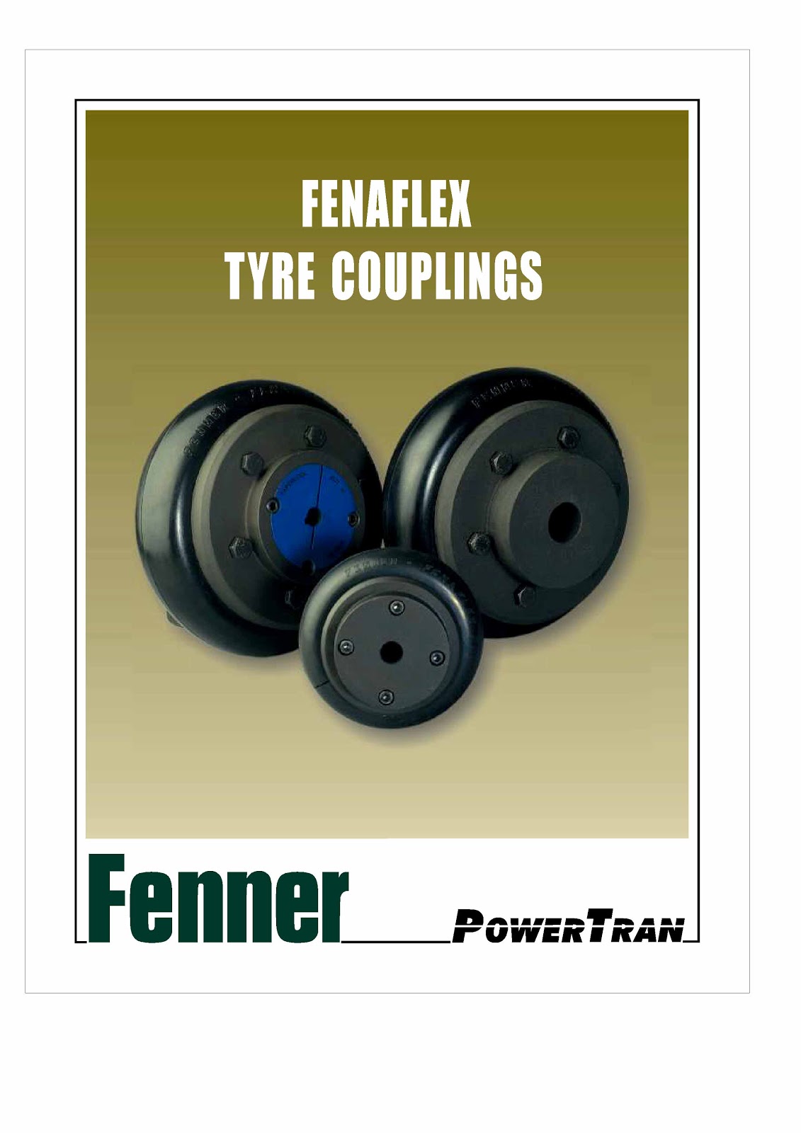 Tire Coupling Fenaflex Merk Fenner Made In England