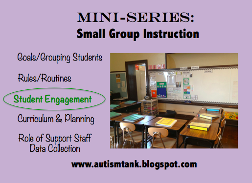 Autism Tank: Mini Series: Small Group Instruction and Student ...