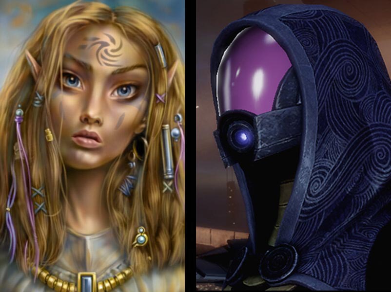 Game Tumour: Tali meet Aerie. Aerie meet Tali