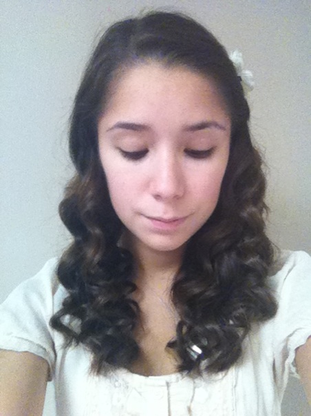 Jessica Bocanegra- Creative Hair: Side Pinned- Curled (Down)