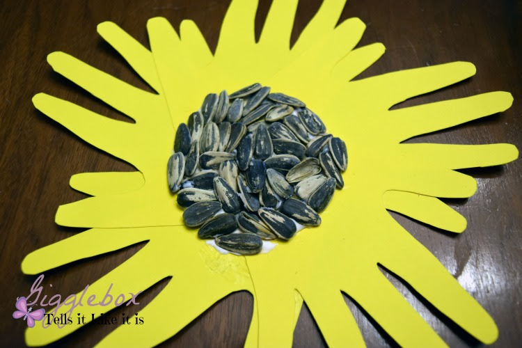 Handmade Sunflowers | Gigglebox Tells it Like it is