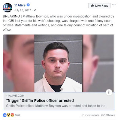 Behind The Blue Wall: [GA] Ex Officer's Wife Jessica Is Asking For ...