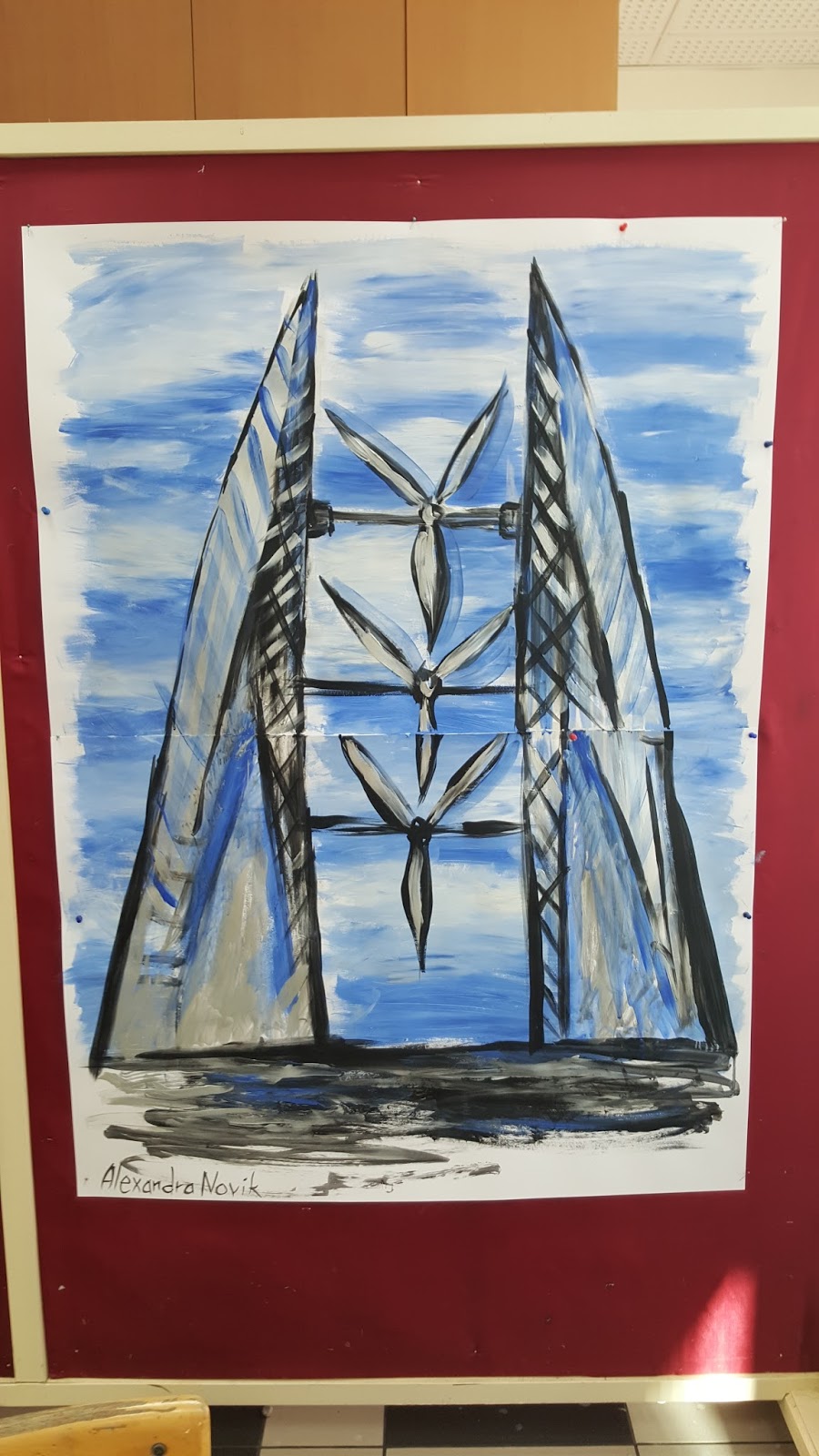 Beautiful Kingdom of Bahrain in the large watercolor paintings by ...