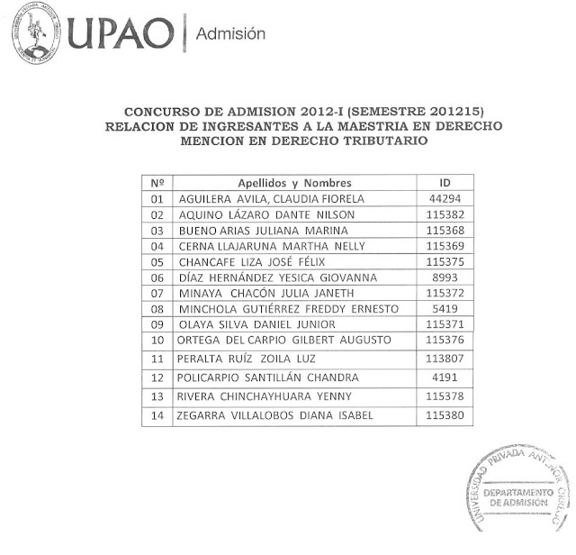 Escuela de Postgrado UPAO: RESEOLUCIÓN RECTORAL QUE APRUEBA EL PROGRAMA ... Escuela de Postgrado UPAO: RESEOLUCIÓN RECTORAL QUE APRUEBA EL PROGRAMA ...