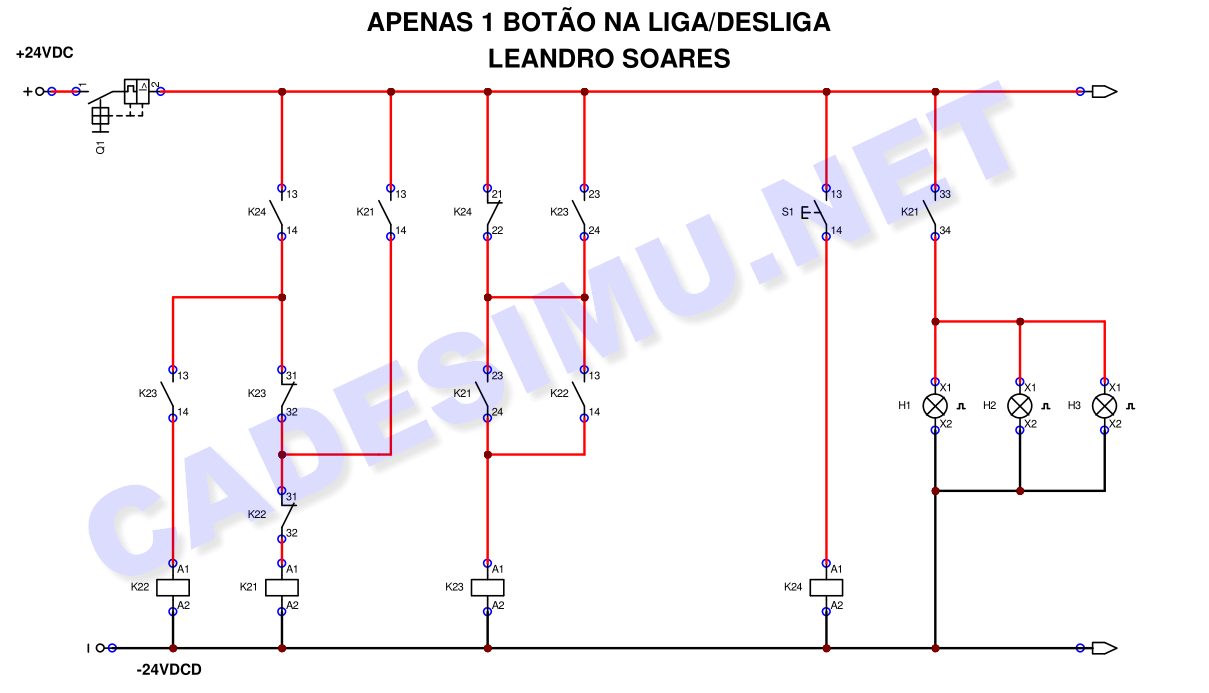 Diagramas de Comandos Elétricos - Ensinando Elétrica | Dicas e Ensinamentos