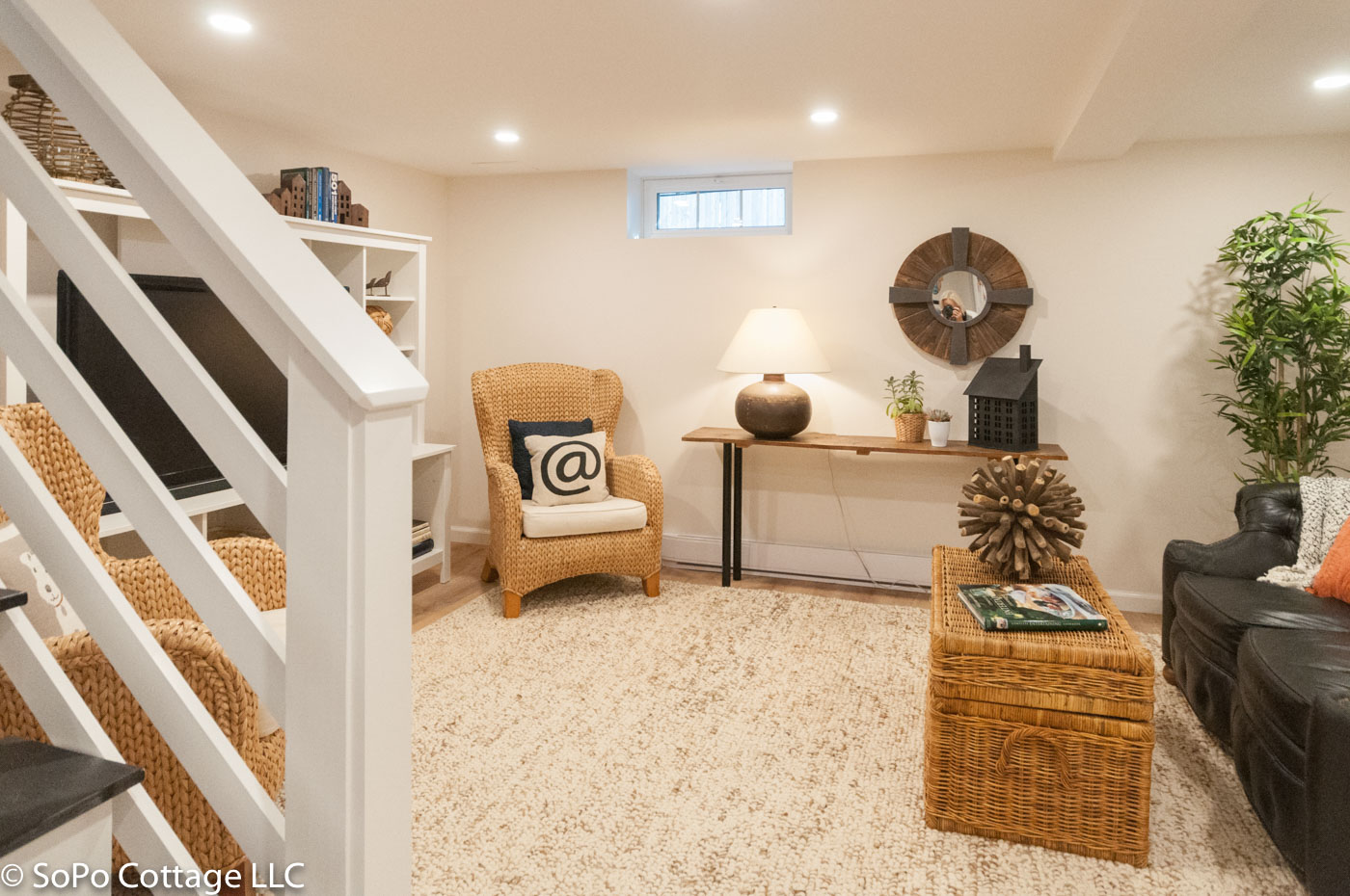 SoPo Cottage: Creating a Finished Basement in a Dark, Dank Space