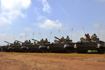 Garuda Militer: 37 Unit Tank BMP-3F Rusia Kembali Perkuat Alutsista TNI AL