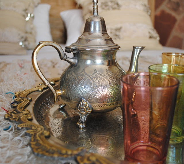 Beyond Marrakech: Object Of Desire: Vintage Moroccan Tea Pots