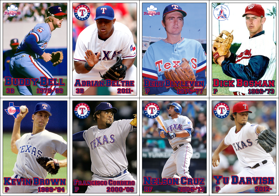 Four Friend's All-Time, All-Star Teams: 2016 Texas Rangers and ...