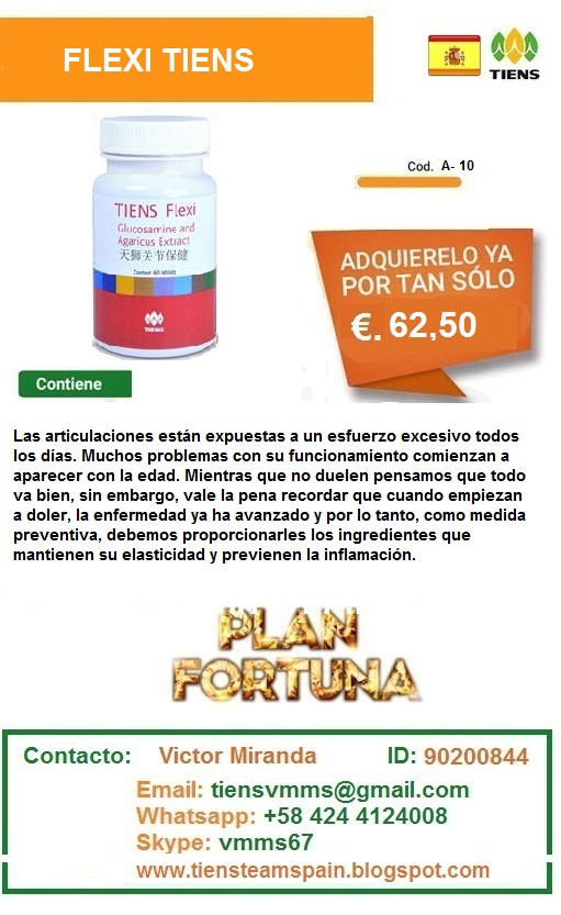 Tiens España - Buscamos Netwokers Profesionales: Flexi Tiens