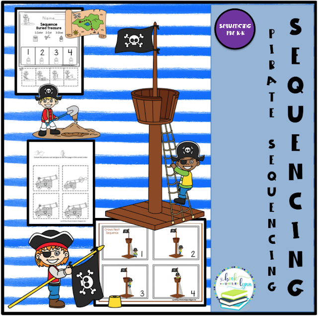 SEQUENCING PIRATE SETS ~ Book Units by Lynn
