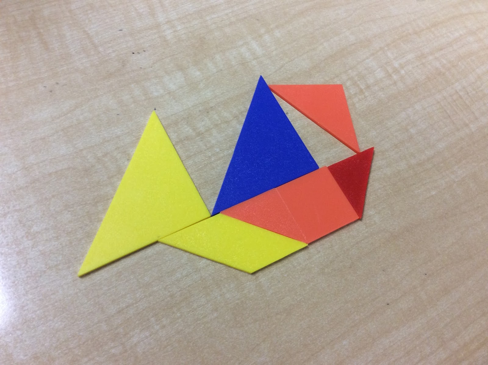 Ms Rashid: Investigating Fractions using tangrams #1