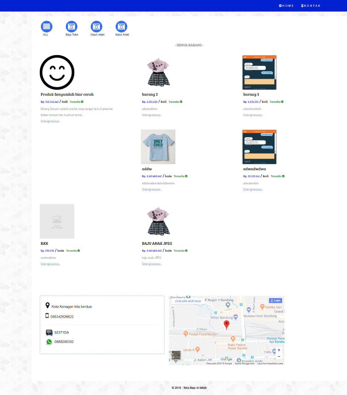 Aplikasi Website Katalog | INILAH INFO