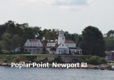 JimBob's Lighthouses : Poplar Point Light Newport Harbor Rhode Island