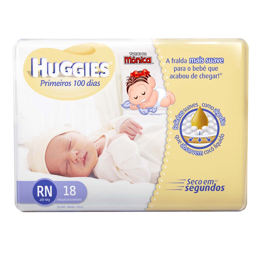 Fraldas Huggies Resenha - Huggies Primeiros 100 dias | Supreme Care ...