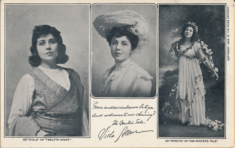 NAKARAJAN: VIOLA EMILY ALLEN , AMERICAN STAGE ACTRESS BORN 1867 OCTOBER 27
