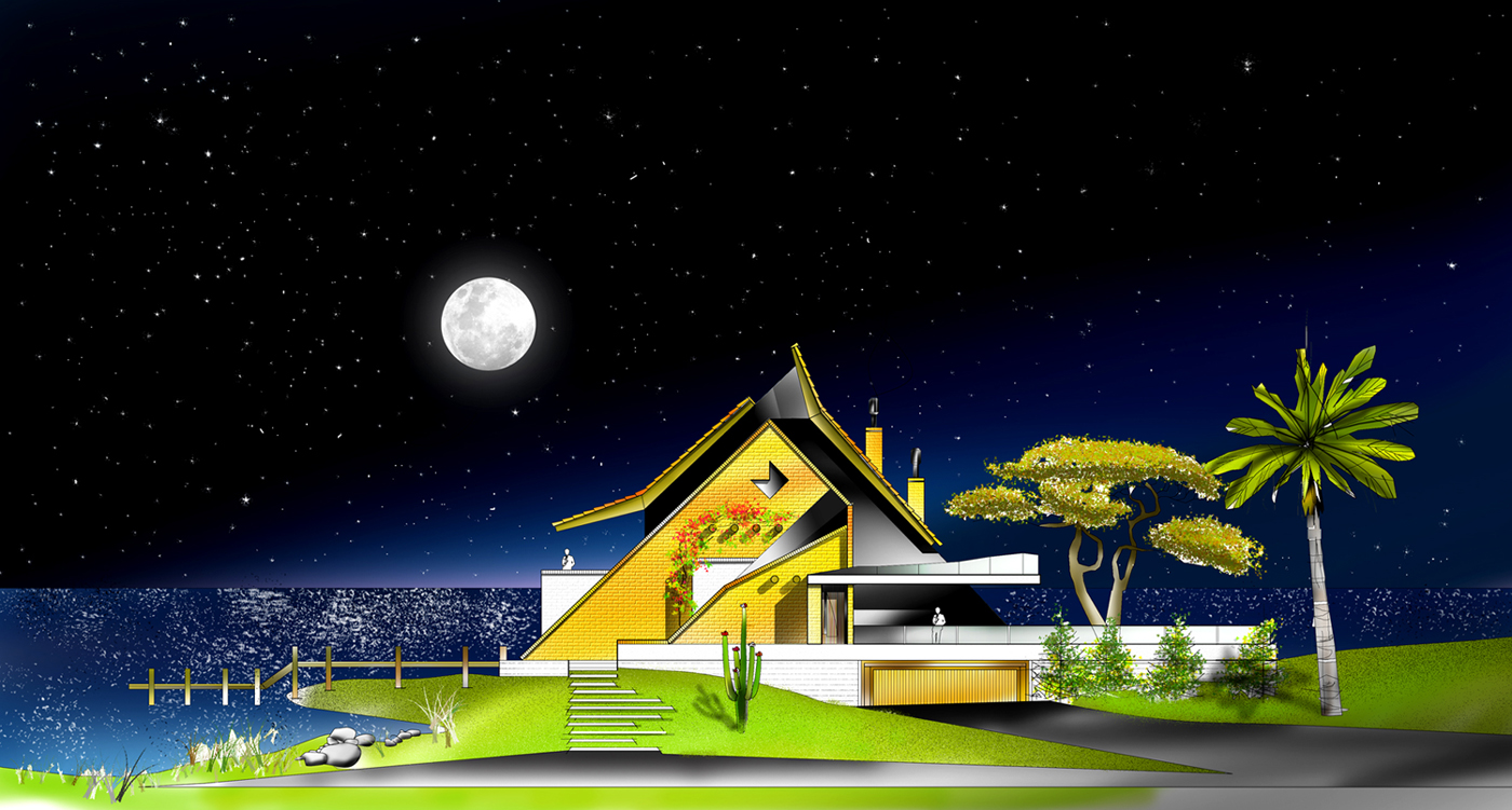 micasadesign.com: moonlight house
