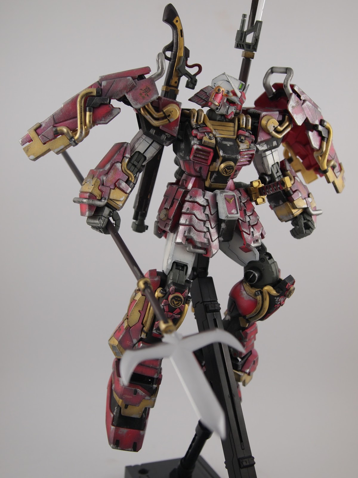 Arashi no Kumo: Painted Kit: 1/100 MG Shin Musha Gundam