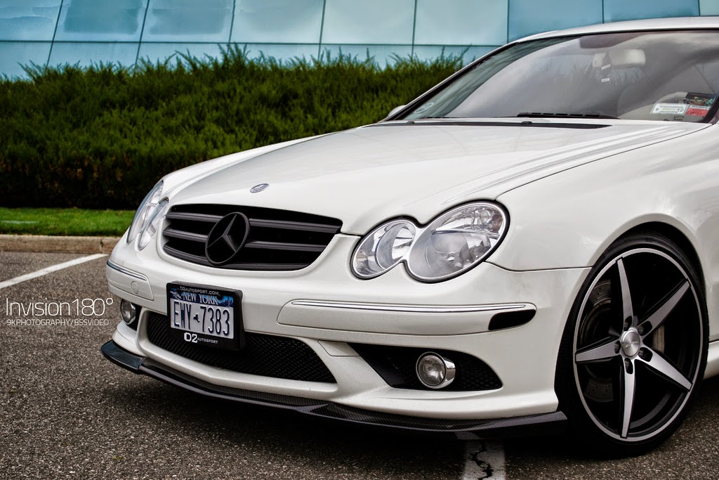 Mercedes-Benz CLK550 W209 Tuning on D2FORGED Wheels | BENZTUNING