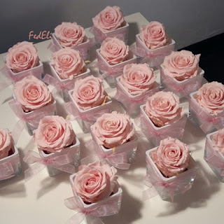 Bomboniere rosa confetto