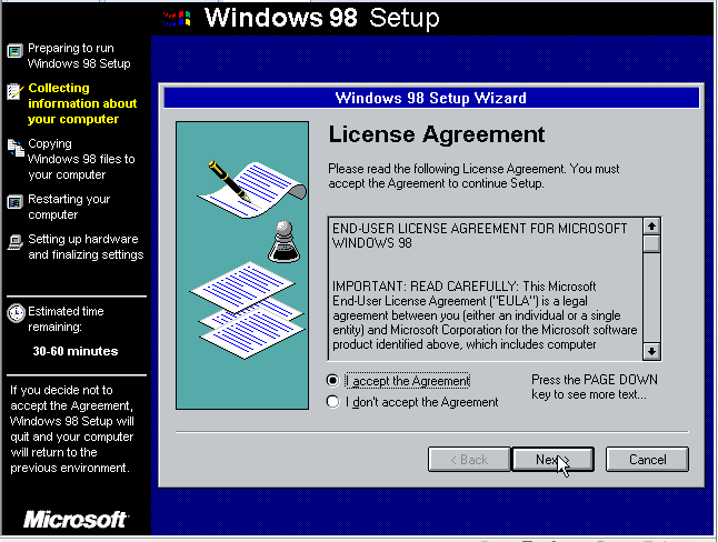 Cara Menginstal Windows 98 dengan baik